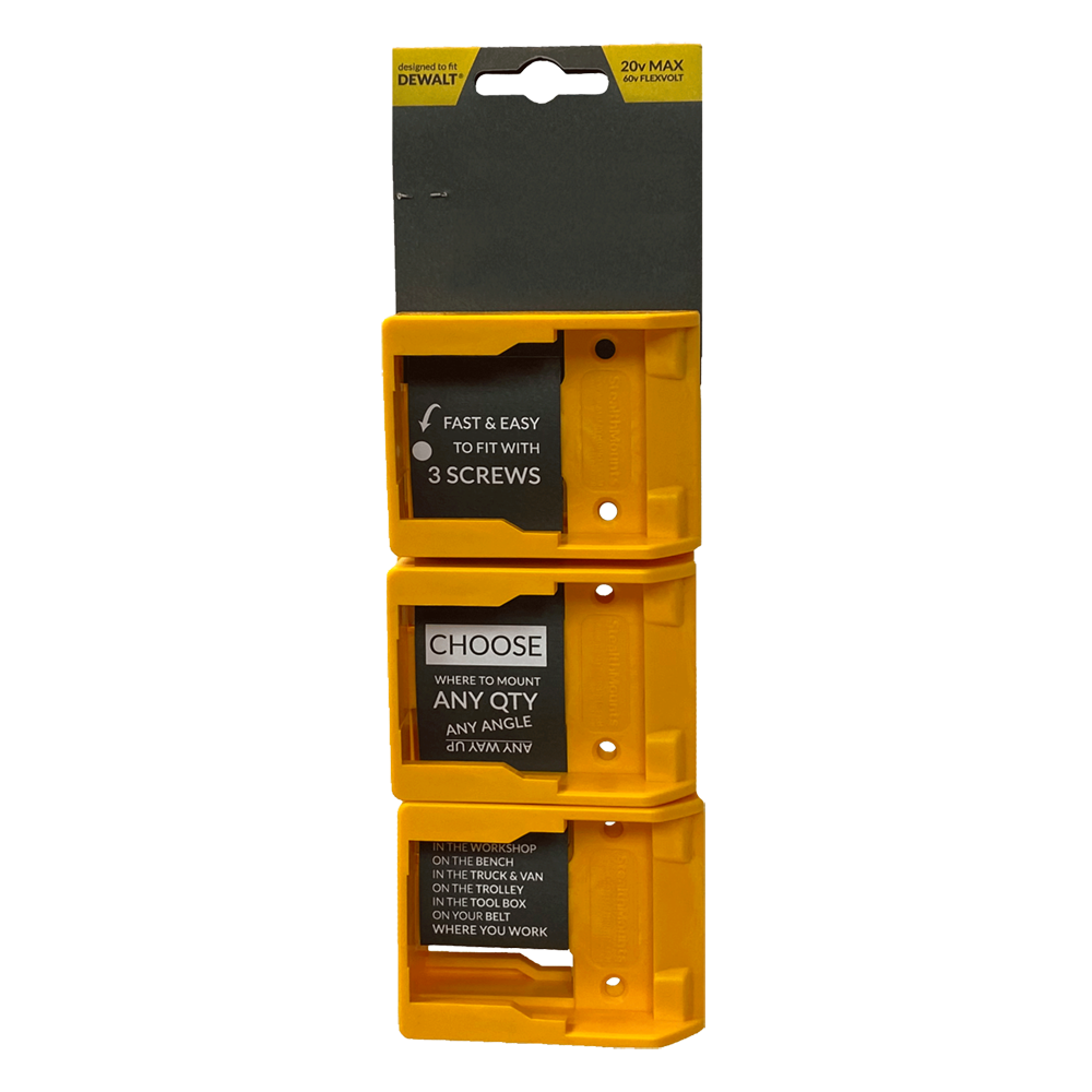 STEALTHMOUNTS Battery Mount for Dewalt | ToolWare Sales Ltd
