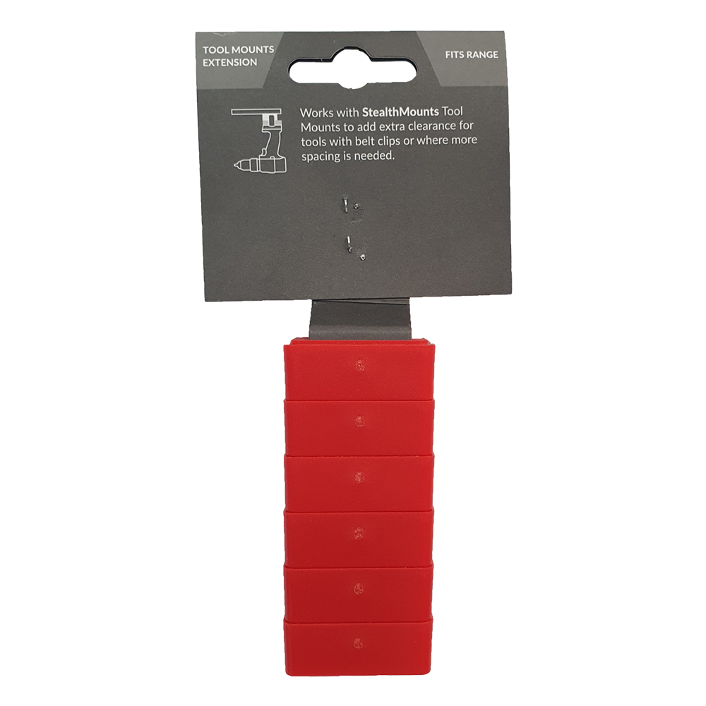 STEALTHMOUNTS Red Tool Mount Spacer | ToolWare Sales Ltd
